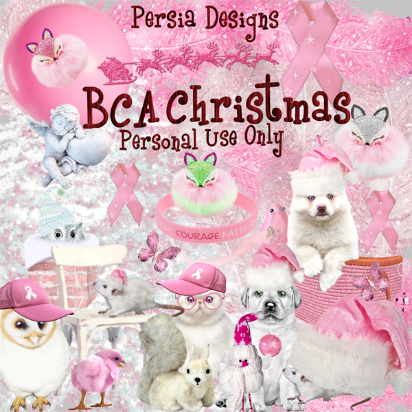 Escape From Reality Blog: FTU Scrapkit by Persia 'BCA Christmas'