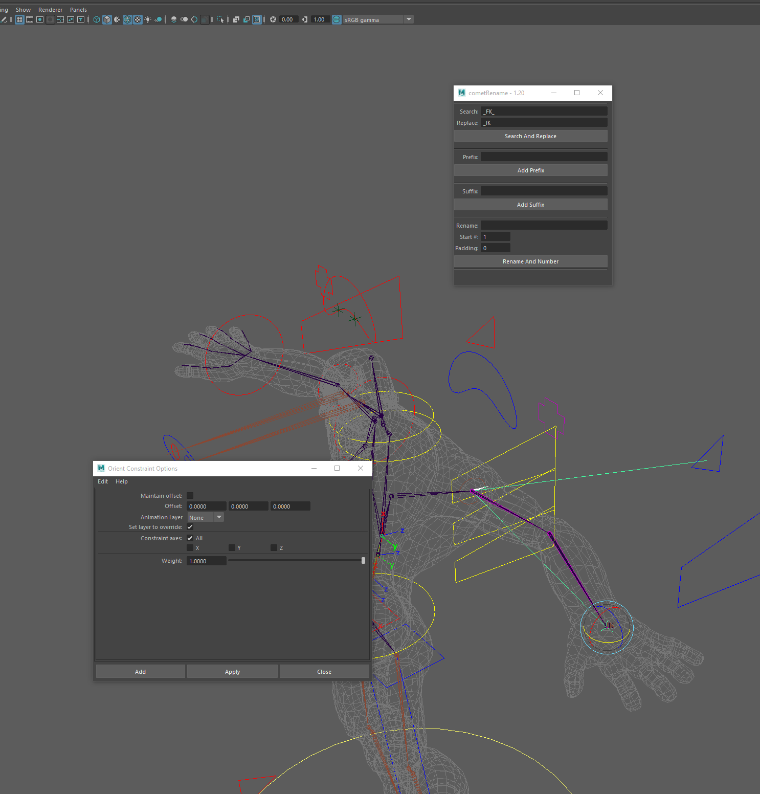 Blake Bauer 3D Modeling II & Animation: Rigging in Maya