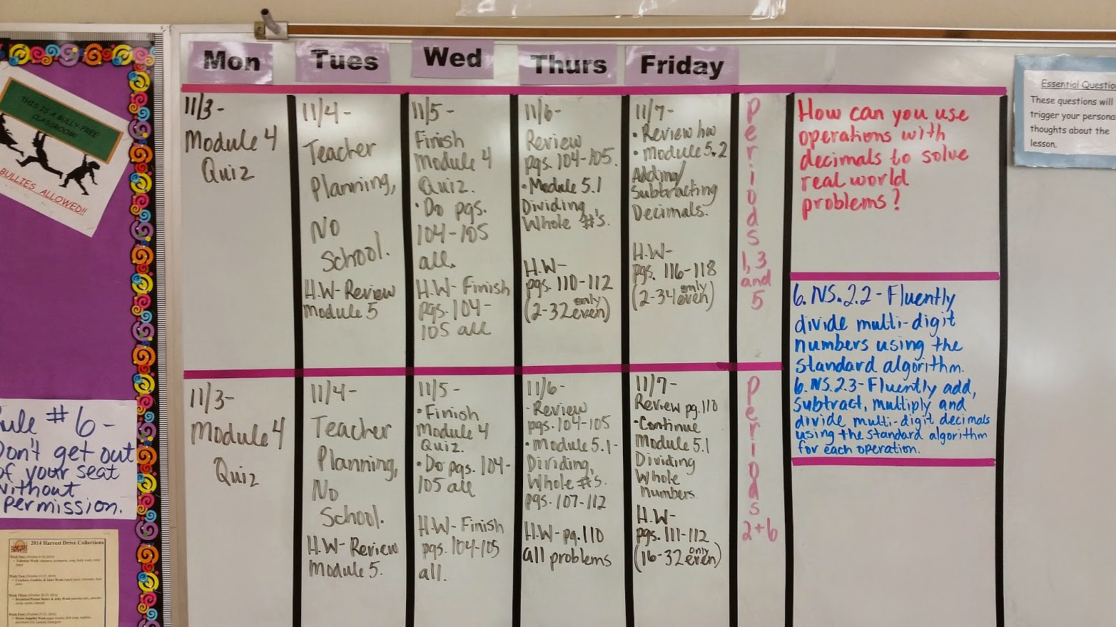 Mrs. Negron 6th Grade Math Class: Math Agenda for the week of 11/3 - 11 ...