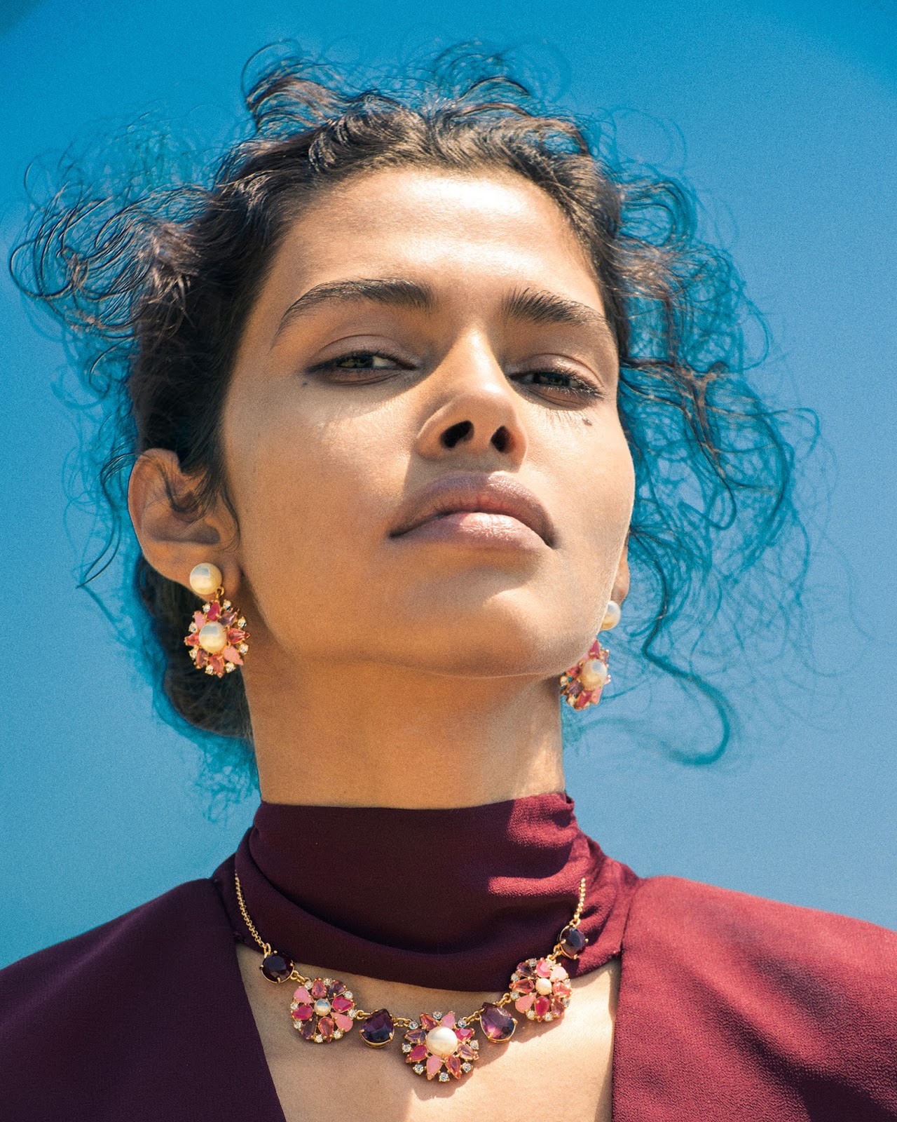 Pooja Mor in Bloomingdales Catalogue September 2017 by Elizaveta Porodina