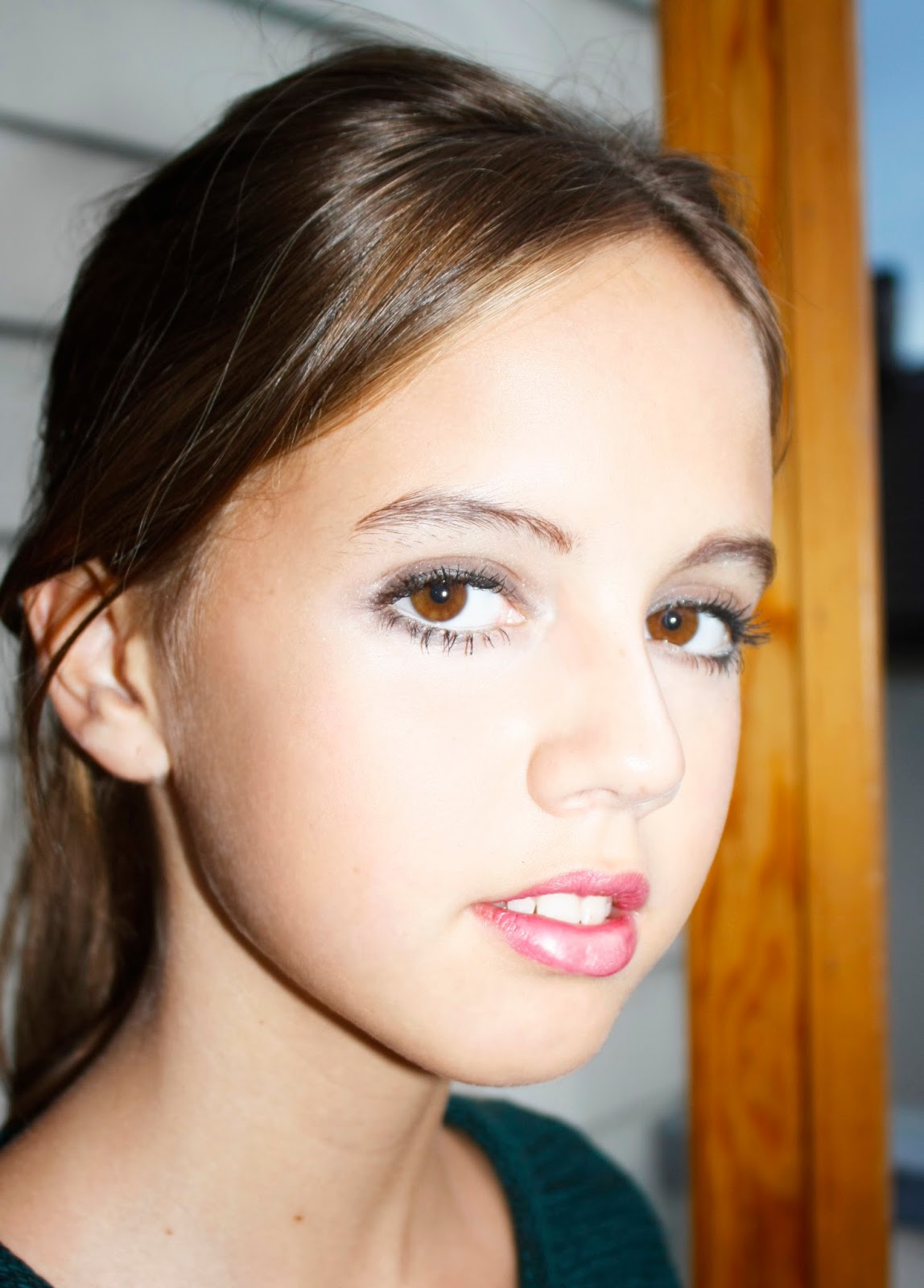 Dharia's Closet: Makeup test for my little model