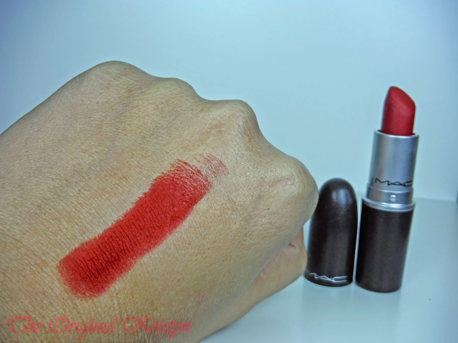 The Original Kristyn: BARRA DE LABIOS RUBY WOO DE MAC COSMETIC.