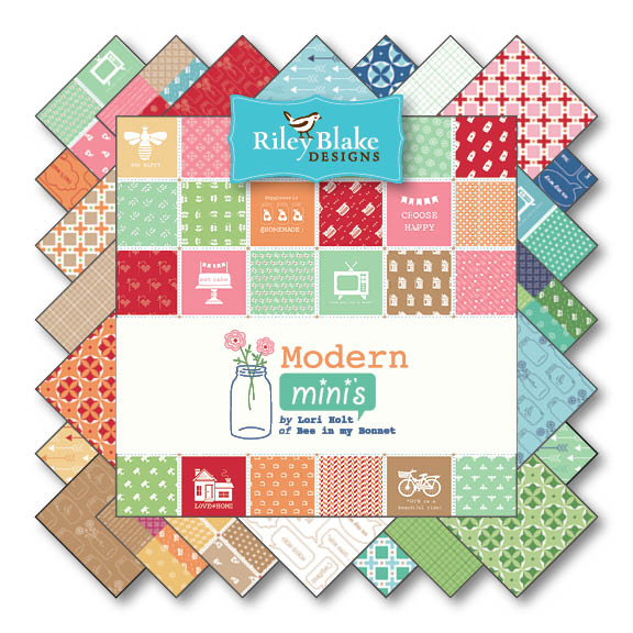 Bee In My Bonnet: Modern Minis Fabric - Almost Here!!!