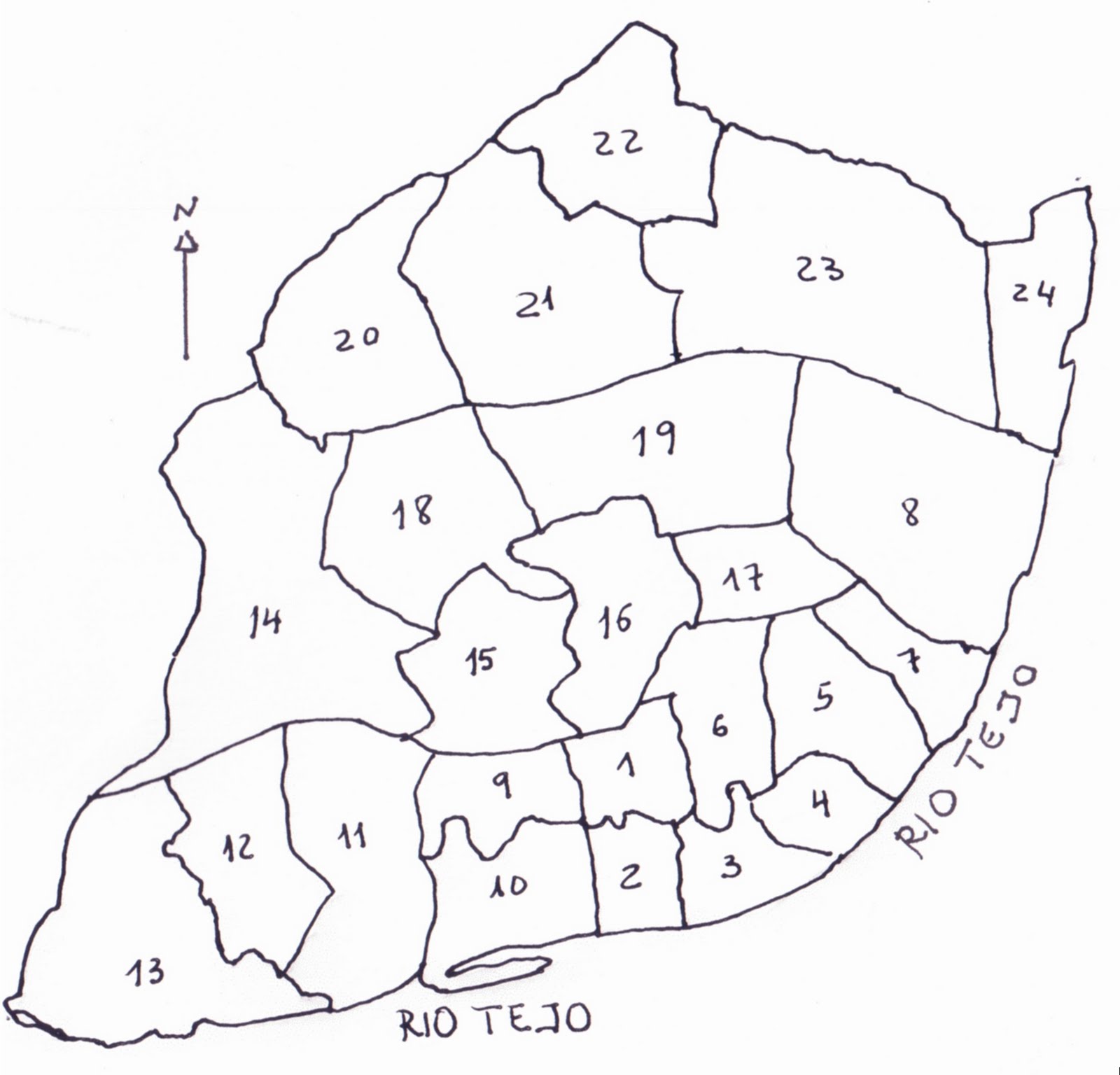 Do Capibaribe ao Tejo: As freguesias de Lisboa