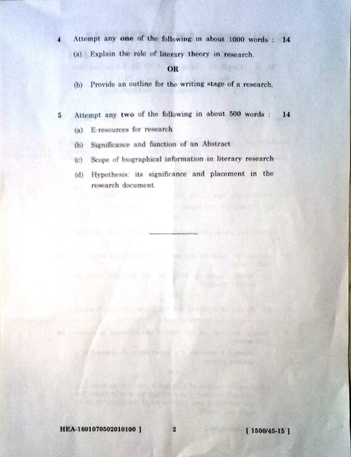 Where Learning is EASY: Saurashtra University M.A. Part 1 English Old ...