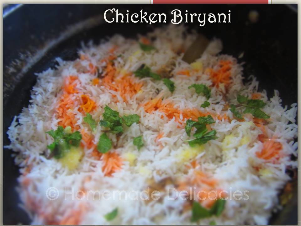 Homemade Delicacies: Navayathi Biryani (Bhatkal Biryani)