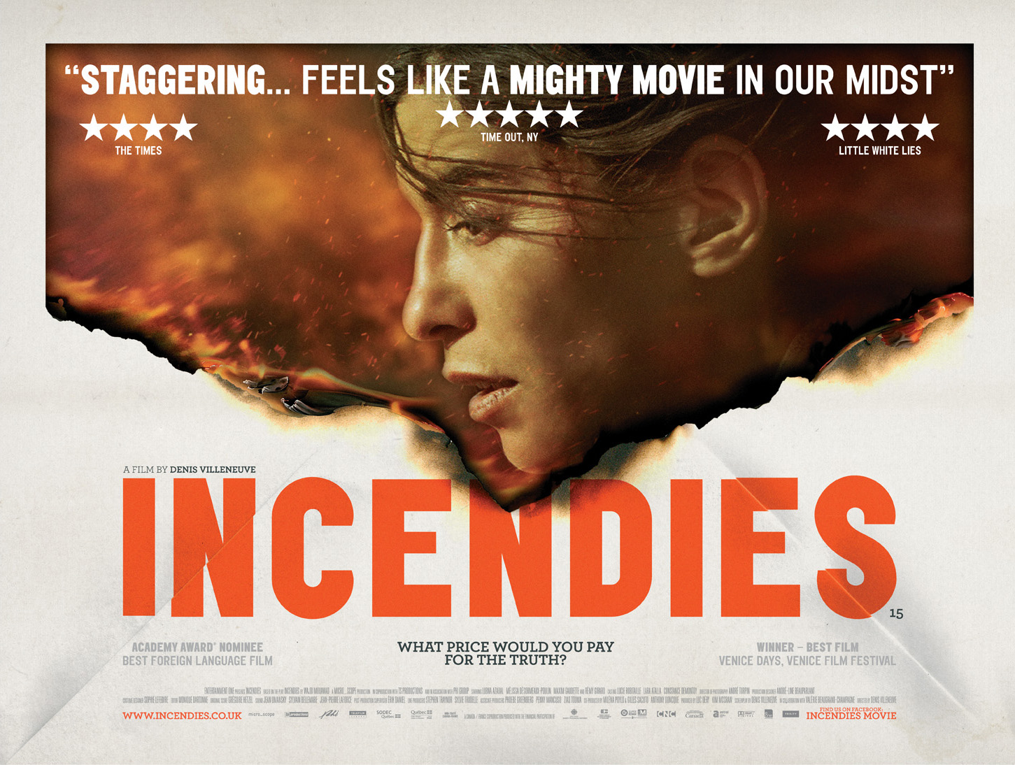 CON EL CINE EN LOS TALONES: INCENDIES (DENIS VILLENEUVE - 2010)
