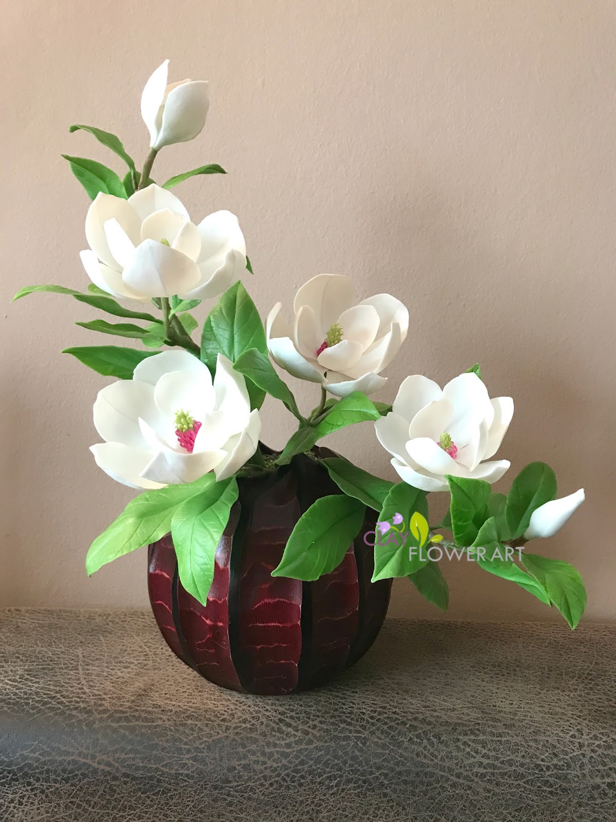 Clay Flower Art