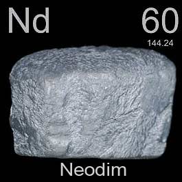 Neodimyum (neodim) elementinin özellikleri nedir? Kısaca kullanım ...