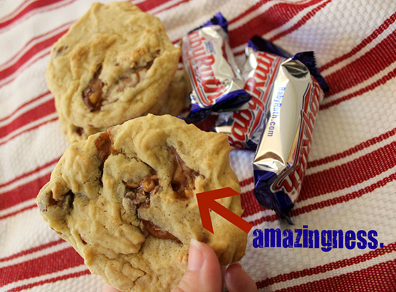 Fun with the Fullwoods: Baby Ruth Pudding Cookies