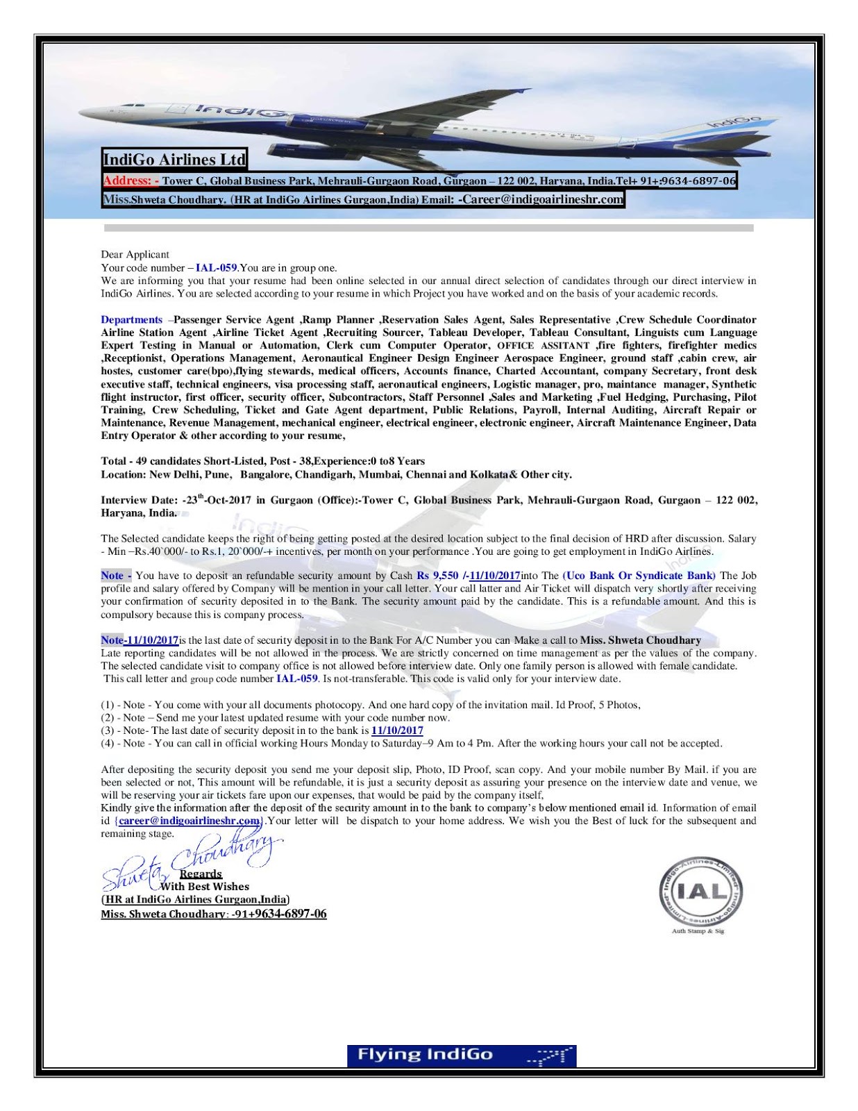 IndiGo Airlines Limited