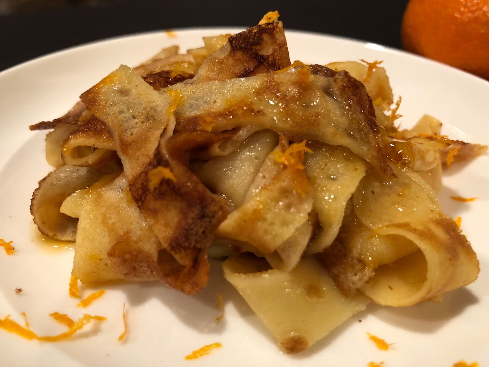 Home on my Range: Crepe Fettuccini