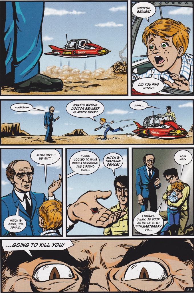 Toys and Stuff: Supercar Comic pgs 21 - 25