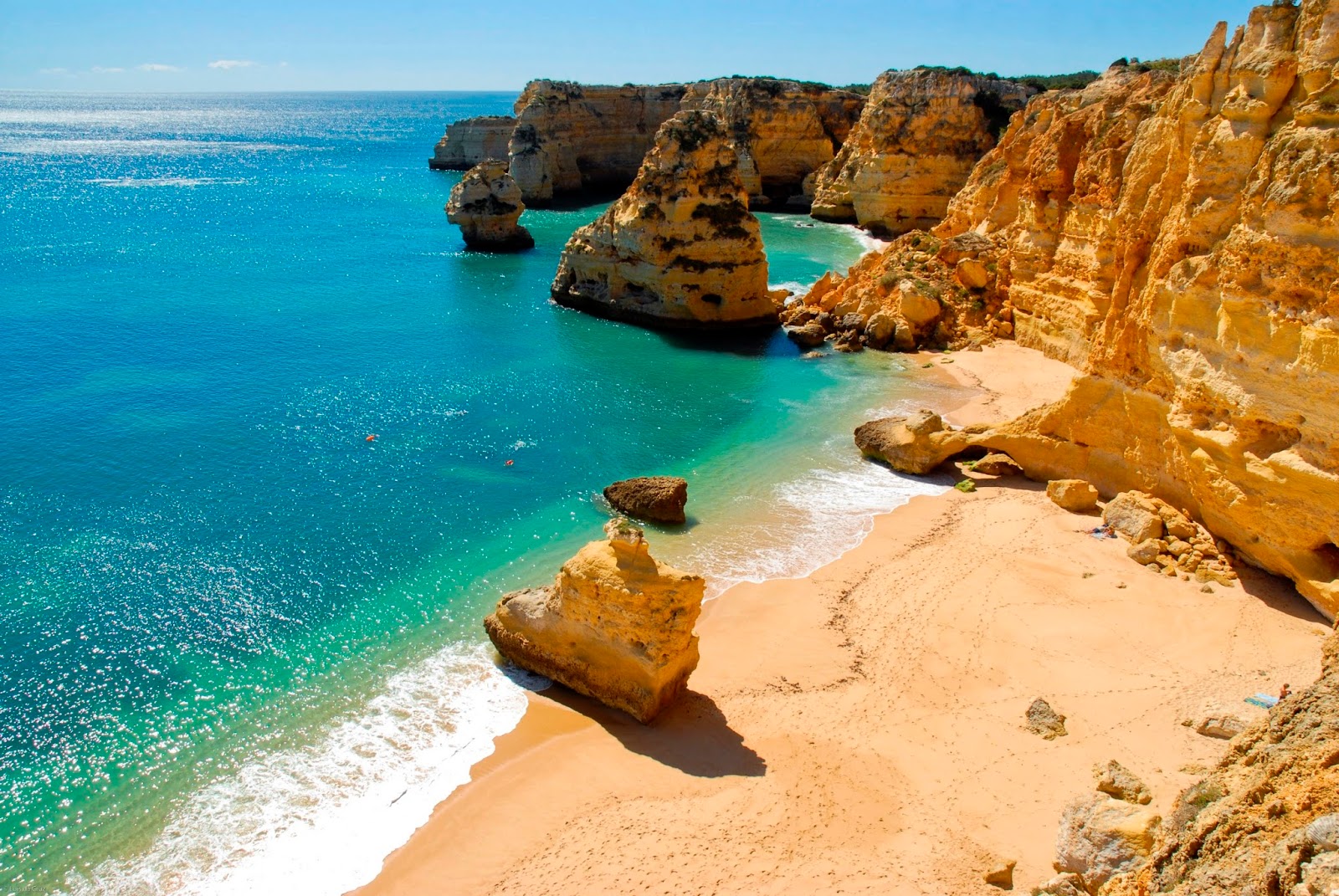 Turismo do Algarve: 1001 Praias: Praia da Marinha
