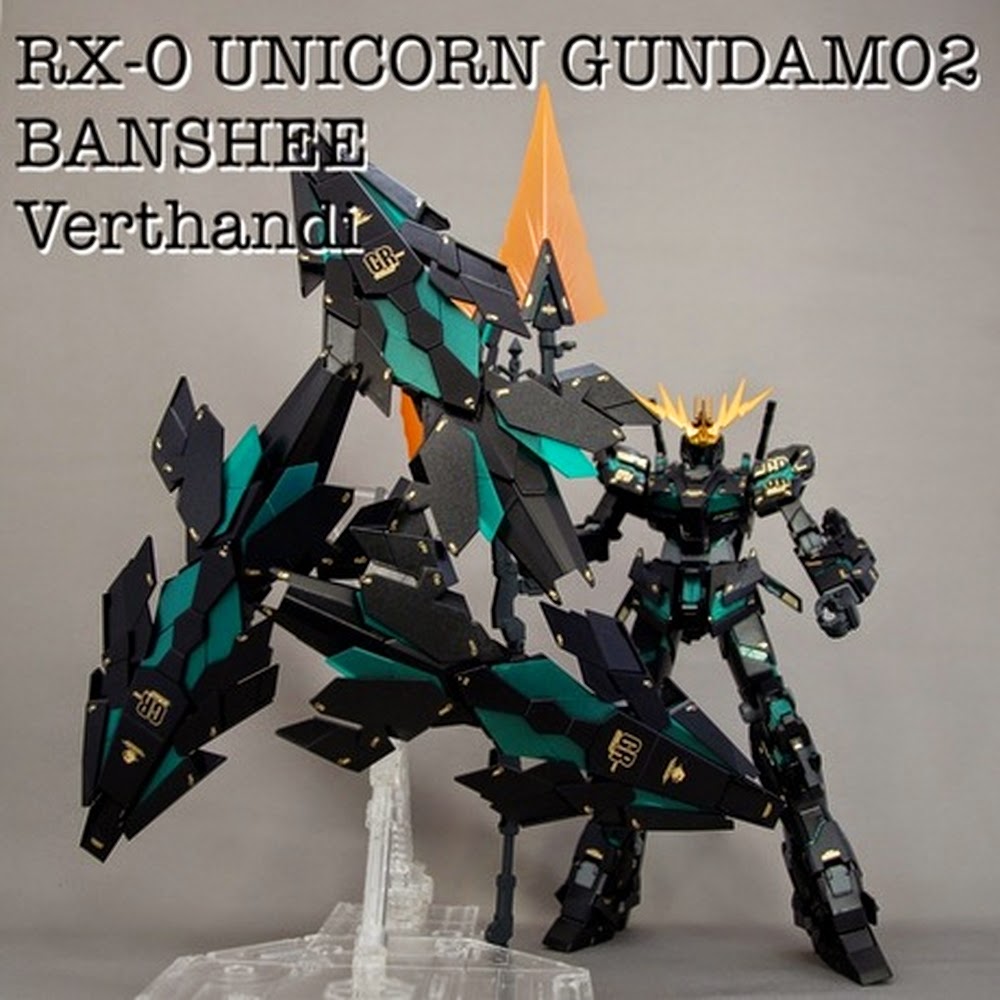 Custom Build: MG 1/100 Banshee "Verthandi (Verðandi)"