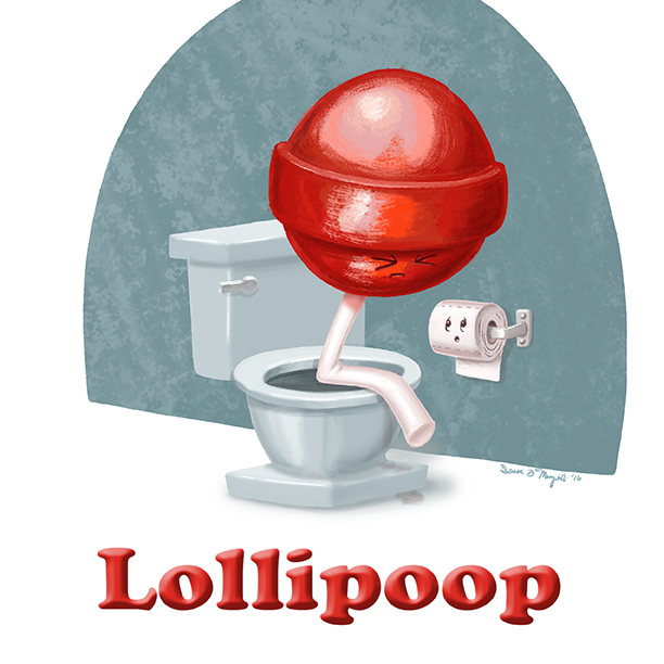 Isaac Marzioli: illustrations: Lollipoop