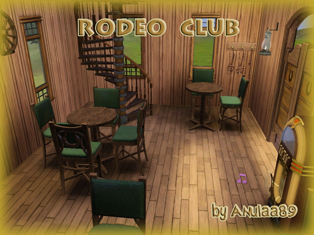 Klub Rodeo / Rodeo Club ~ Anulaa89 Creations - Stuff for The Sims 3 ...