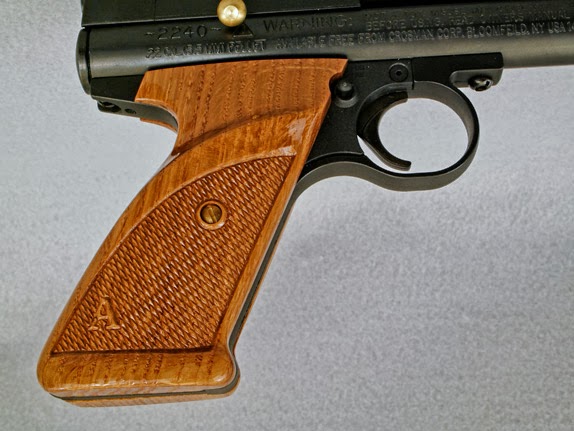 Archer on Airguns: New Custom Wood Pistol Grips for Crosman 2240 and ...