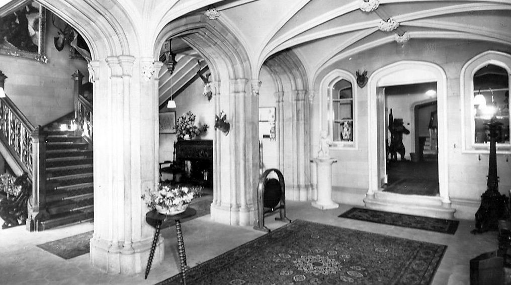 Tour Scotland: Old Photograph Minard Castle Scotland