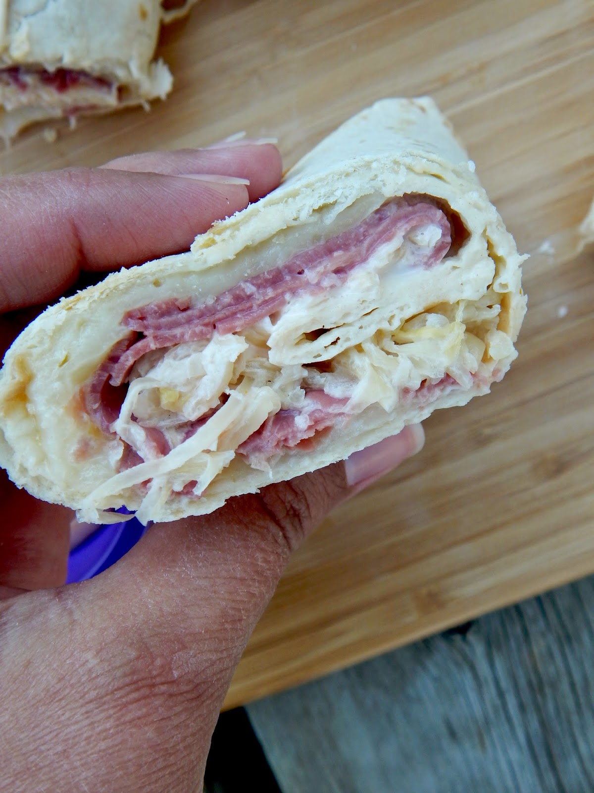 Reuben Wraps | Ally's Sweet & Savory Eats