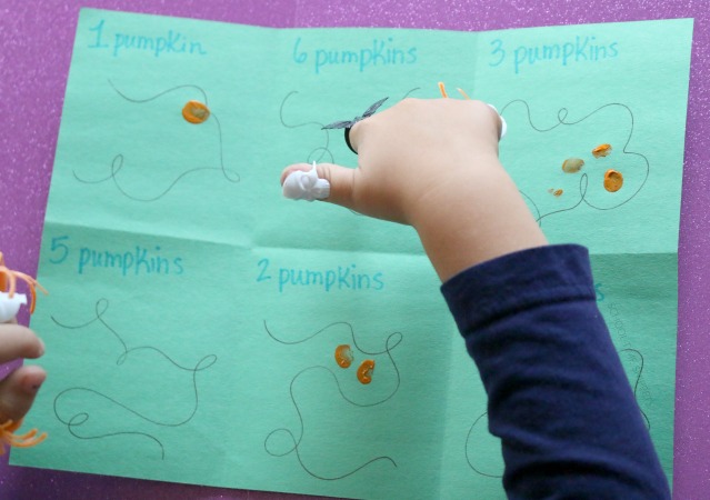 Pumpkin Patch Number Craft & Activity | School Time Snippets