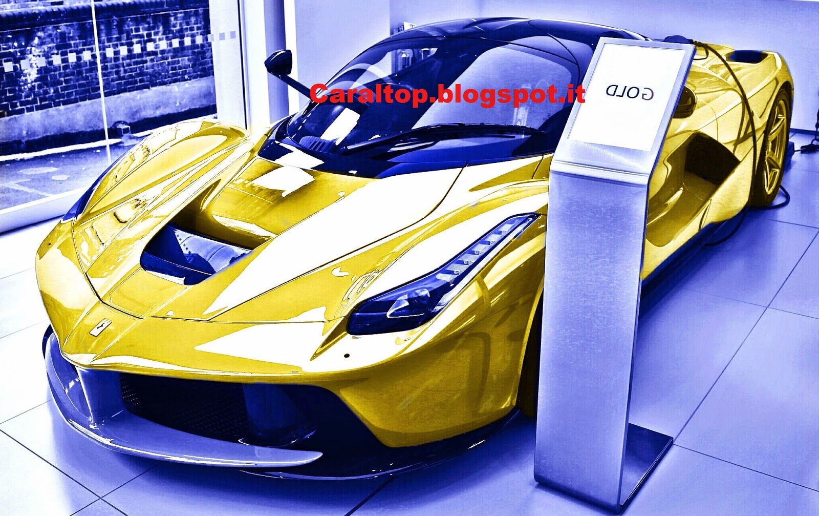 Car al Top 33: LaFerrari Gold Edition: Con l'oro diventa più prezziosa