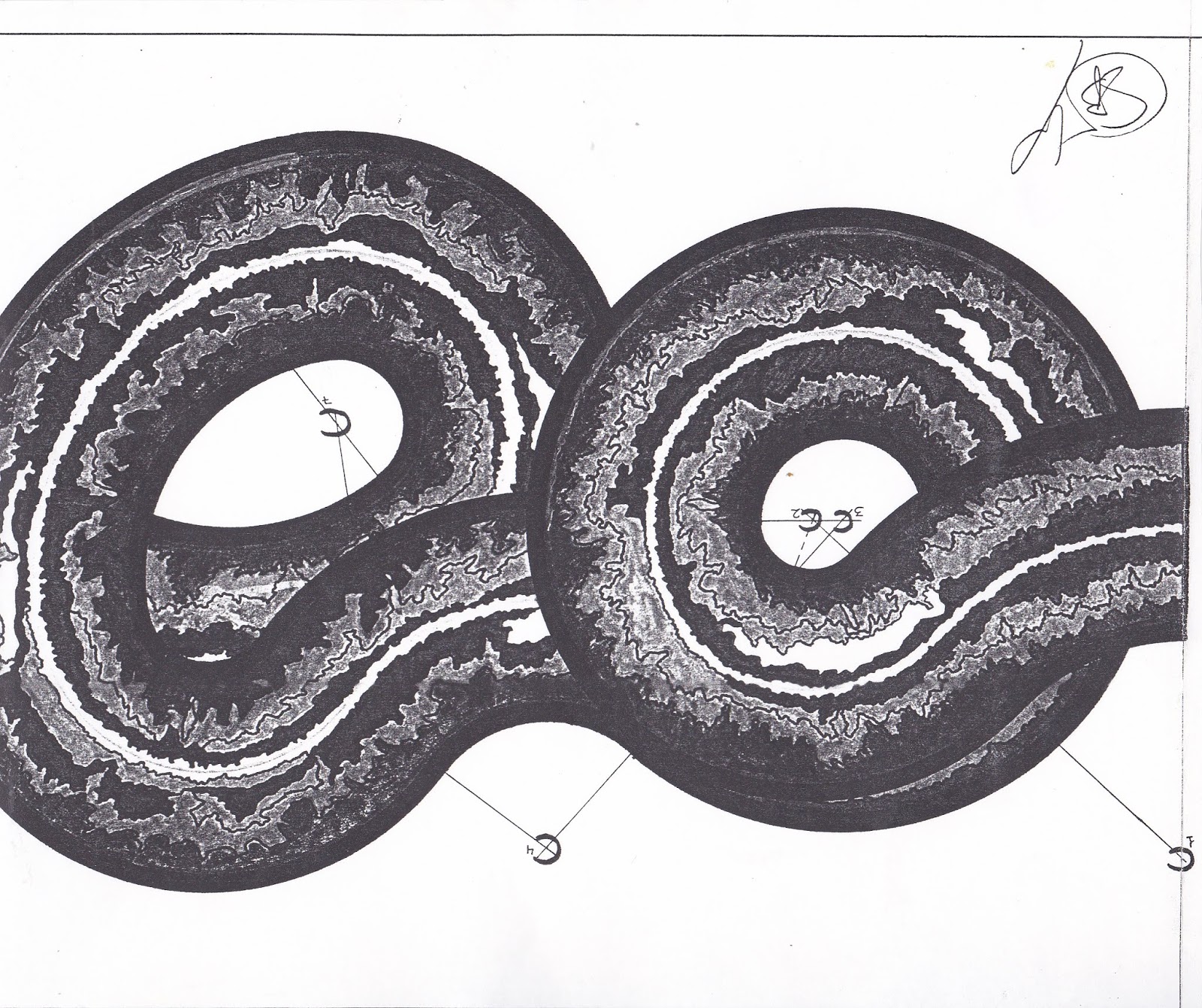 THE IDEA EXCHANGE: 91. 2º ESO. TANGENCY.HOW TO CREATE A SNAKE WITH ...