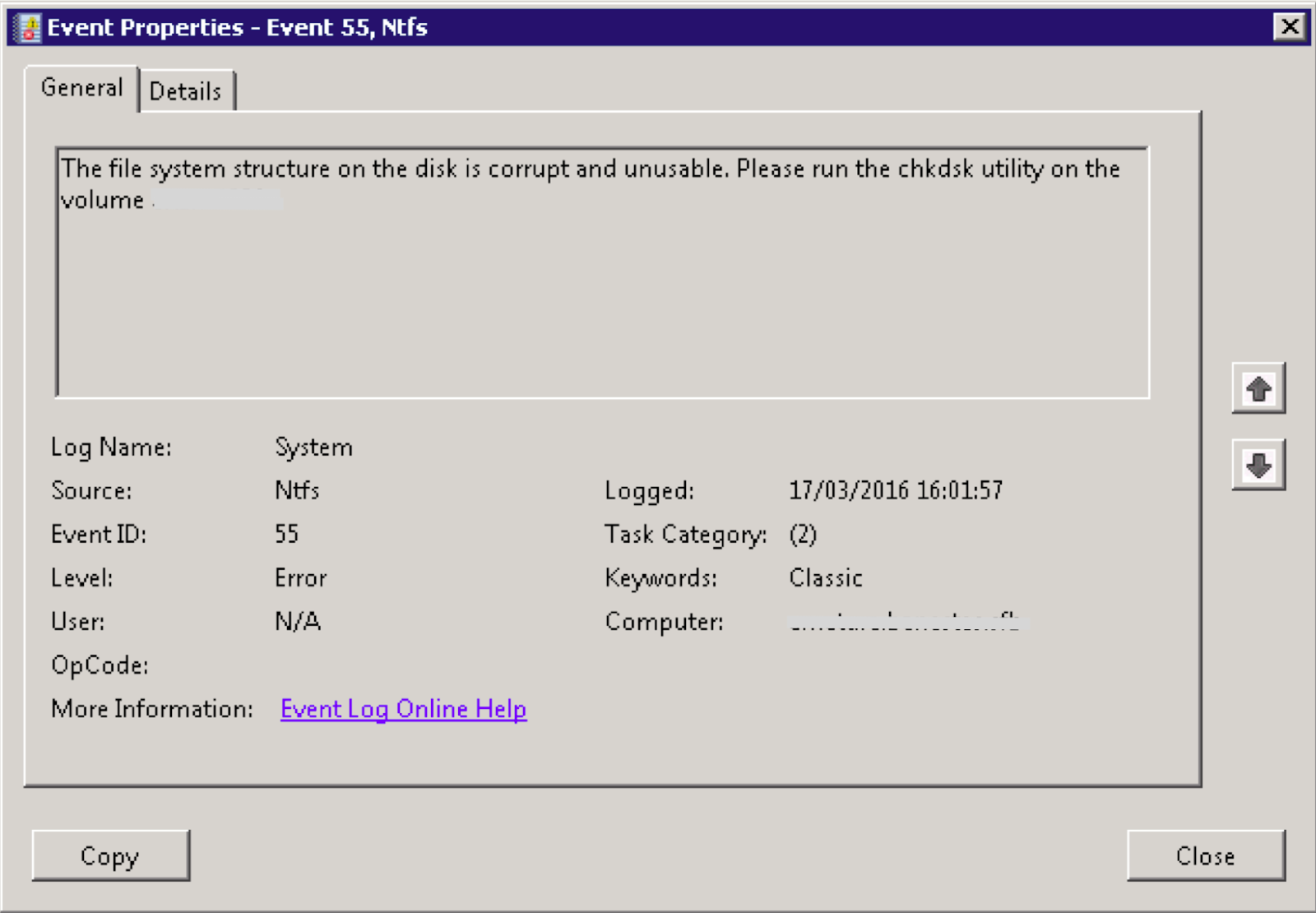 Just Another It Blog Rdm Disk Corruption On Microsoft Failover Cluster