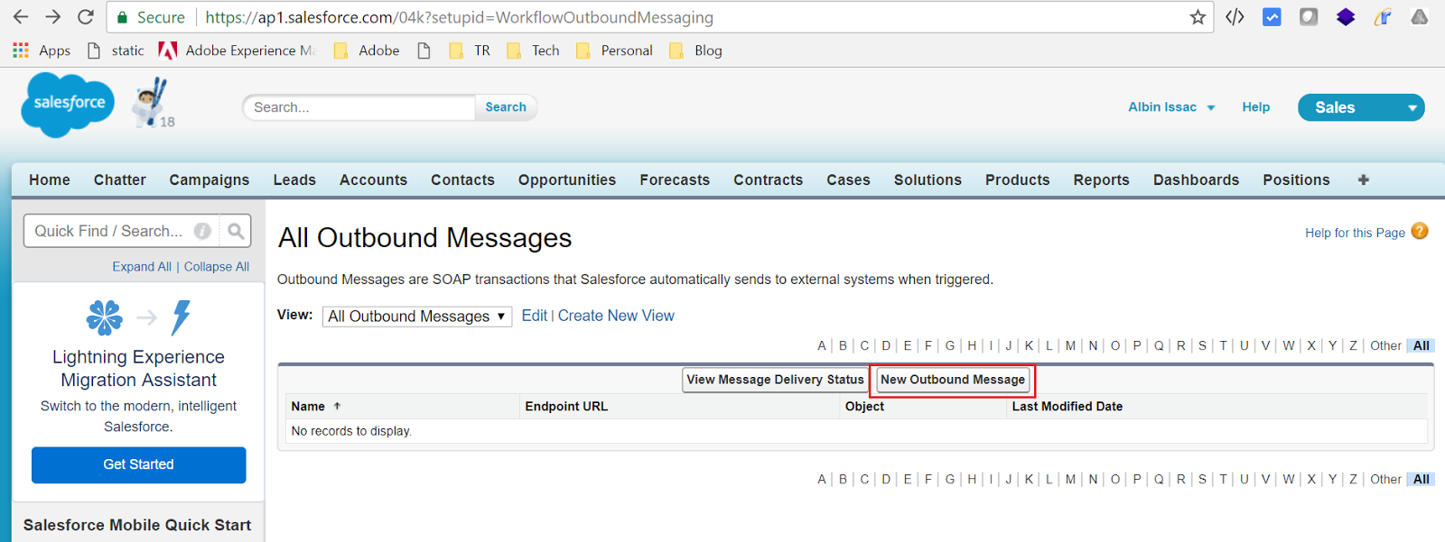 How to receive Outbound Message notification from Salesfore through ...