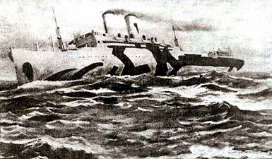 C A M O U P E D I A: Irvin Cobb and Camouflage: The SS Tuscania Sinks