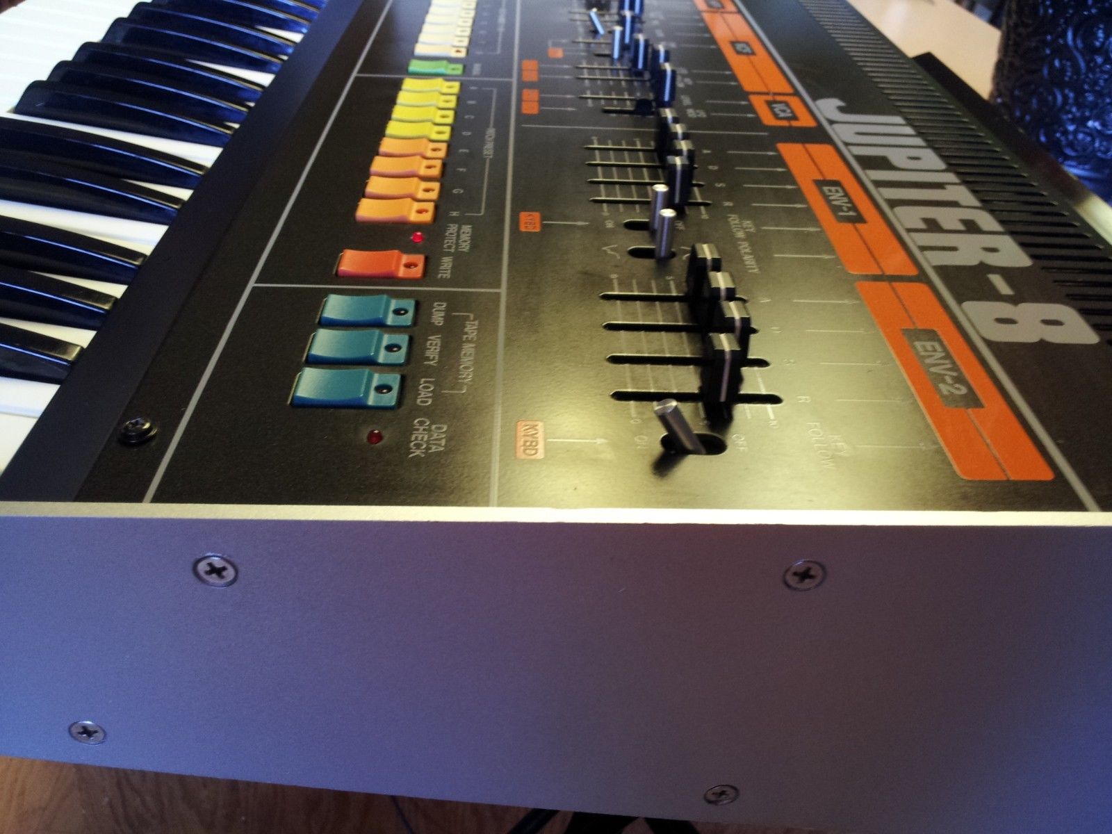 MATRIXSYNTH: Roland Jupiter-8 Synthesizer Keyboard SN 030104