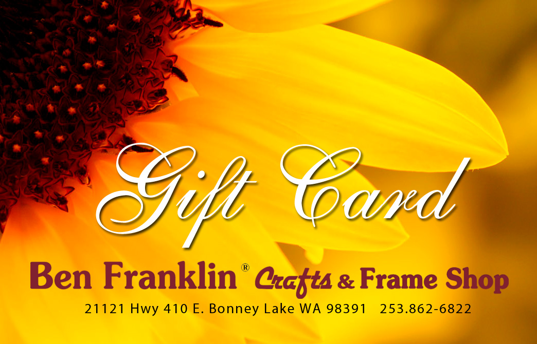Ben Franklin Crafts and Frame Shop: Ben Franklin Gift Card Giveaway