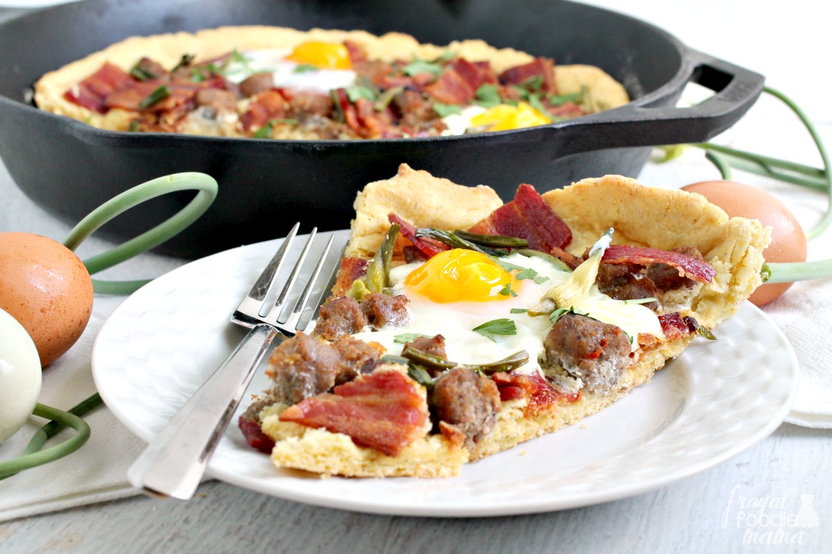 Frugal Foodie Mama: Farmers Market Breakfast Pizza