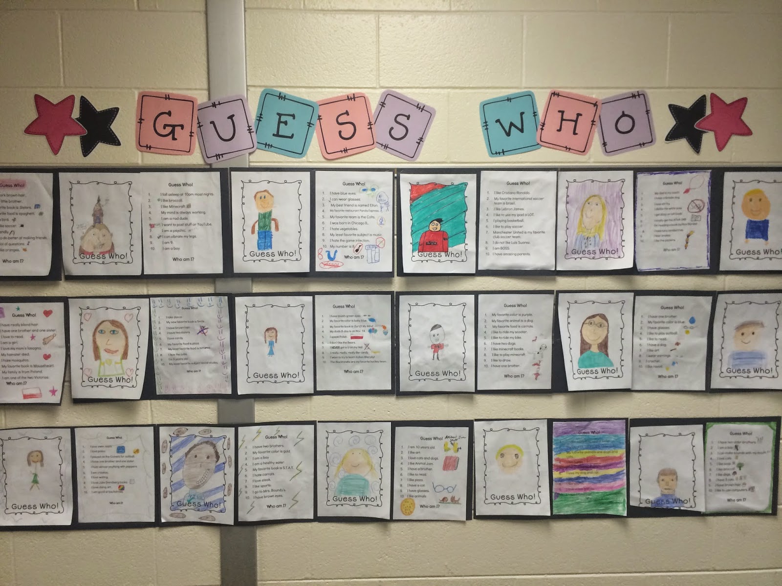 Teaching with Smiles: Guess Who?!?