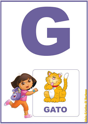 Coordenação de Educação Infantil: Aprendendo o alfabeto com a Dora ...