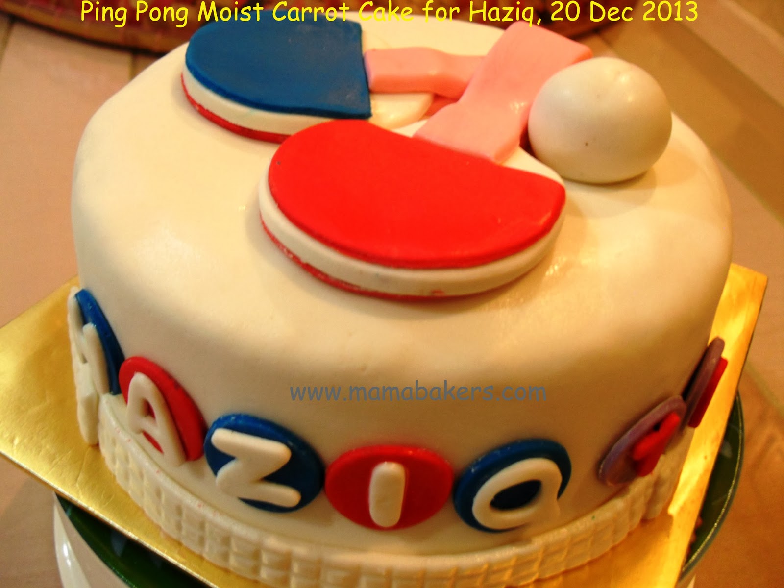 Singgah ler ke MamaBakers: Ping Pong Cake