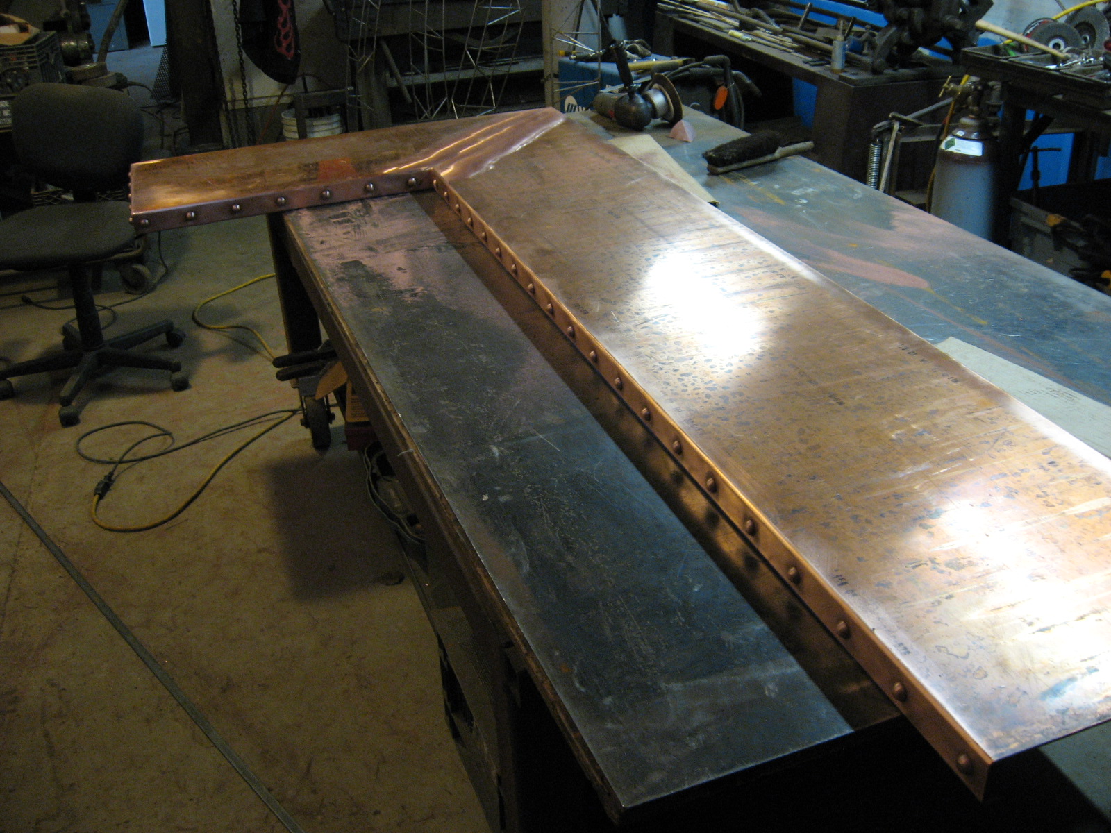 HEAVY METAL WORKS: Copper Bar Counter Top