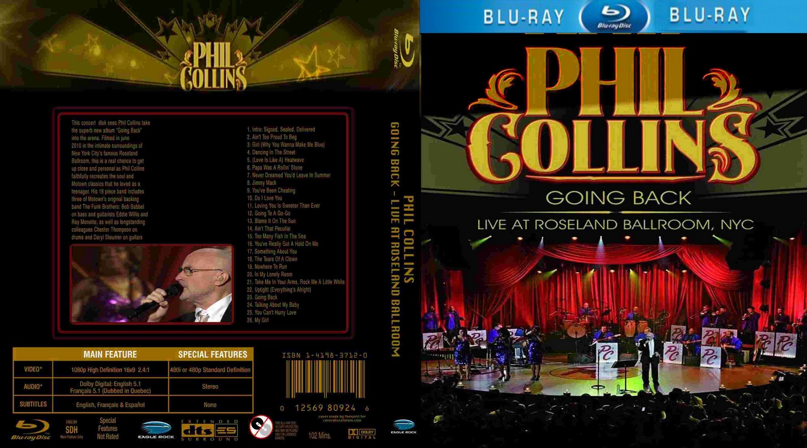 ETERNAL MOVIES: PHIL COLLINS GOING BACK LIVE AT ROSELAND