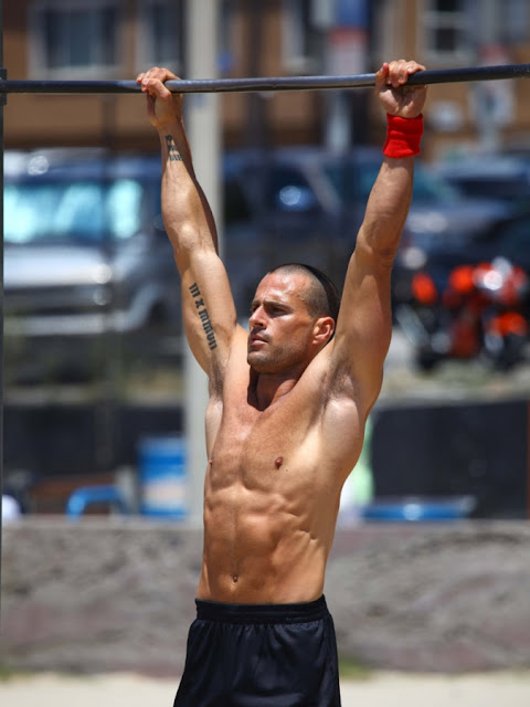 VJBrendan.com: Julien Greaux Working Out in Santa Monica