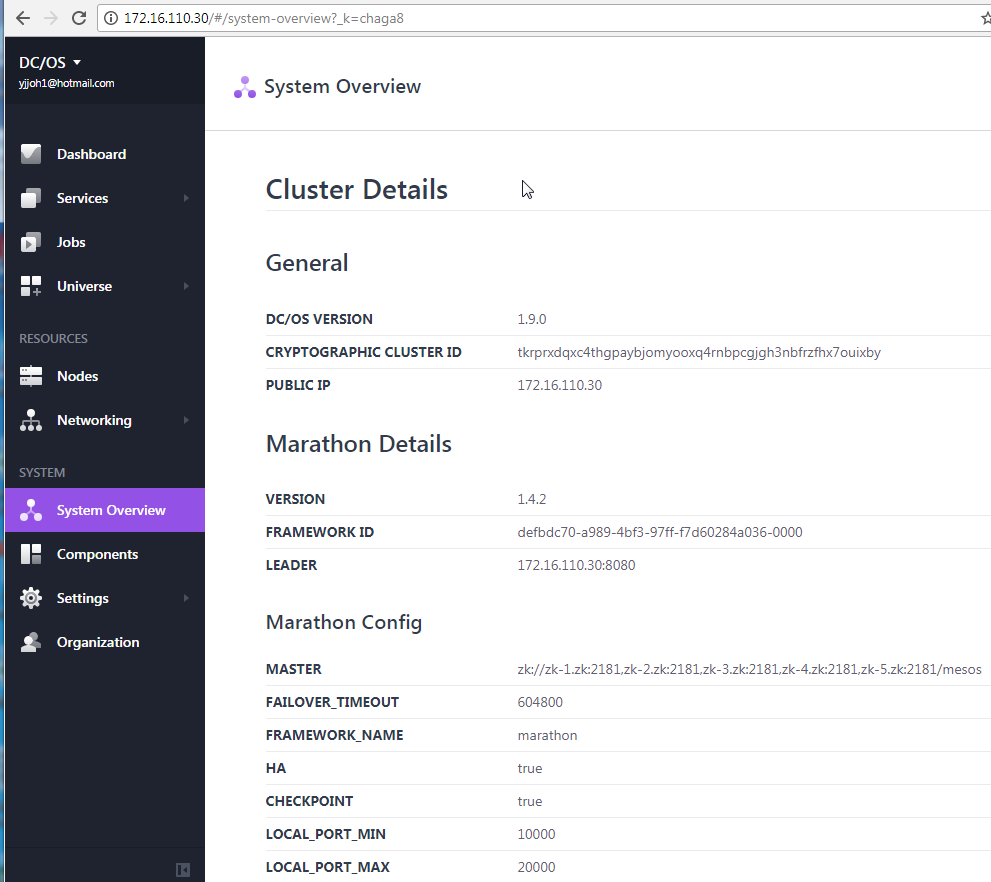 Upgrade DCOS from 1.9 to 1.10