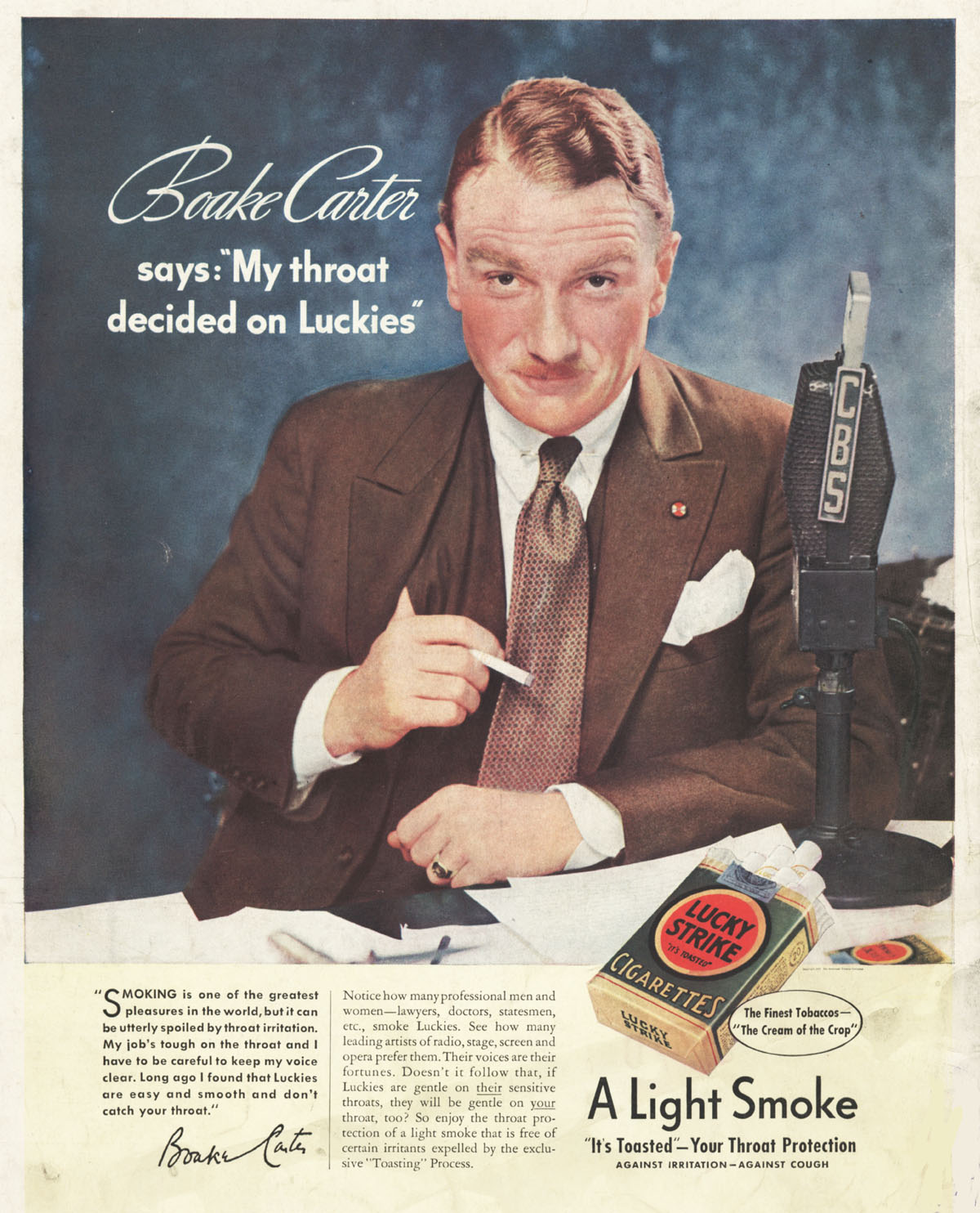 Pan Optykon: [Galeria] Historia reklamy: Lucky Strike, cz. I: Gwiazdy