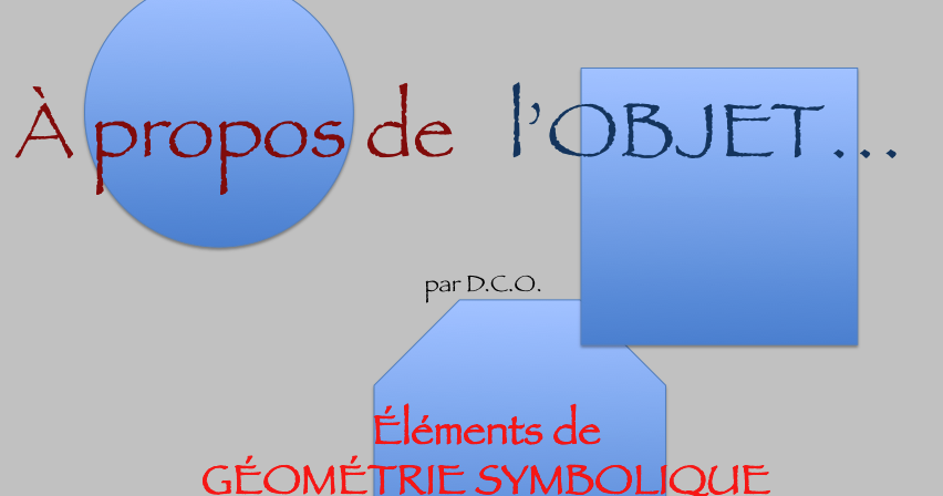 Leblogadoch2: Objet symbolique...