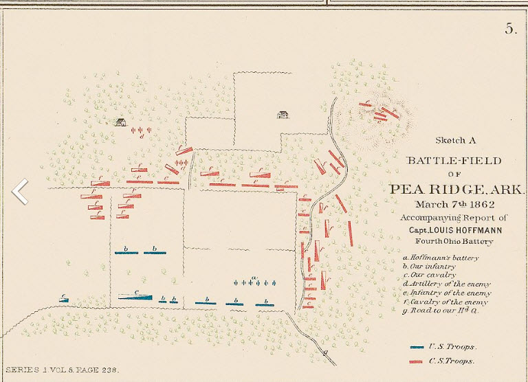 A Buckeye at Pea Ridge