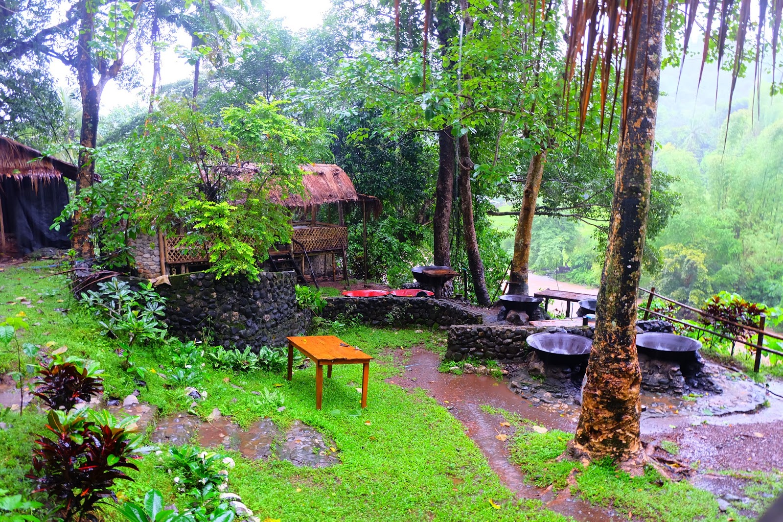 Kawa Hot Bath In Kayak Inn, Tibiao, Antique - From The Highest Peak to ...