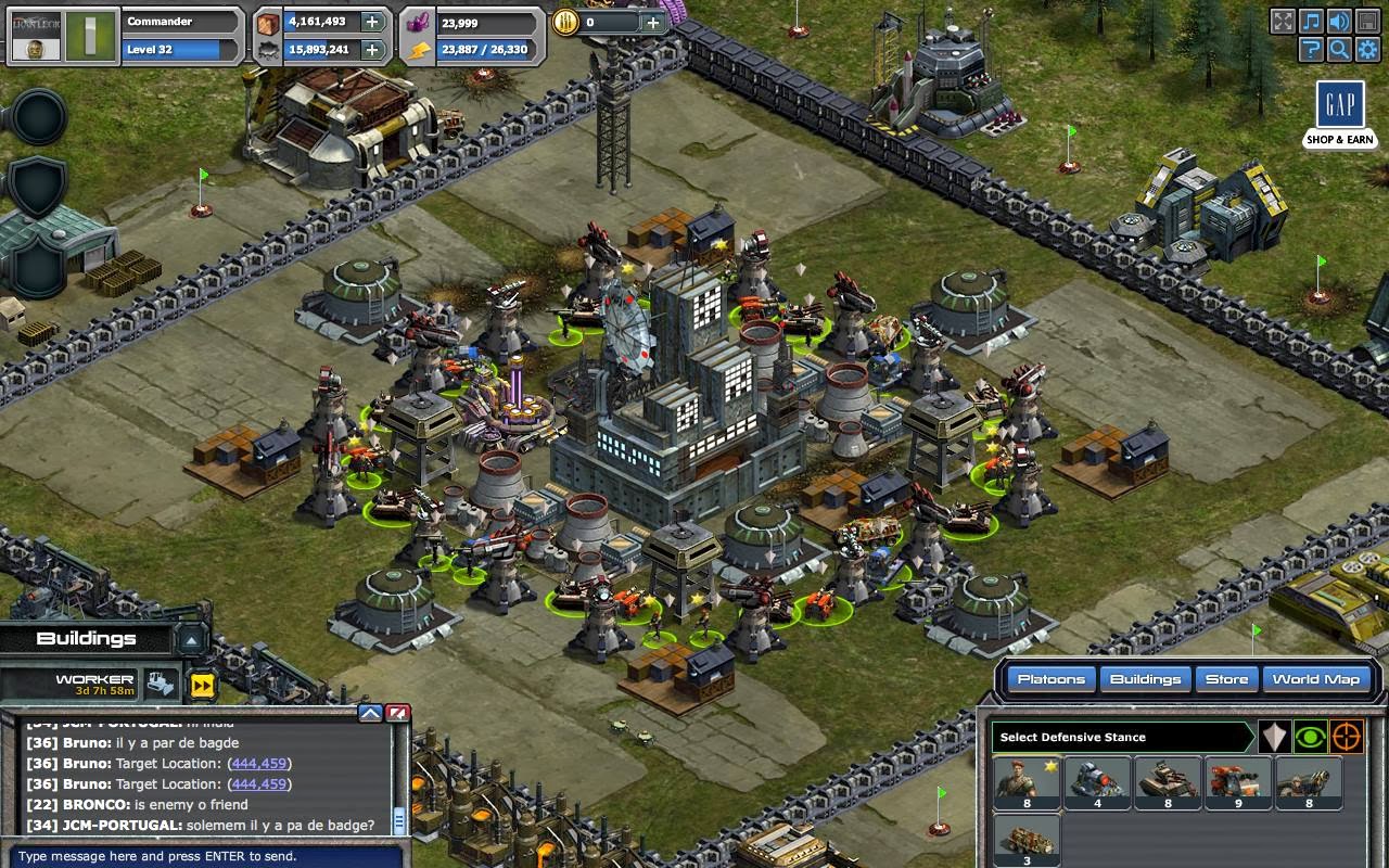 War Commander: War Commander Bases Level 32 Layout Examples