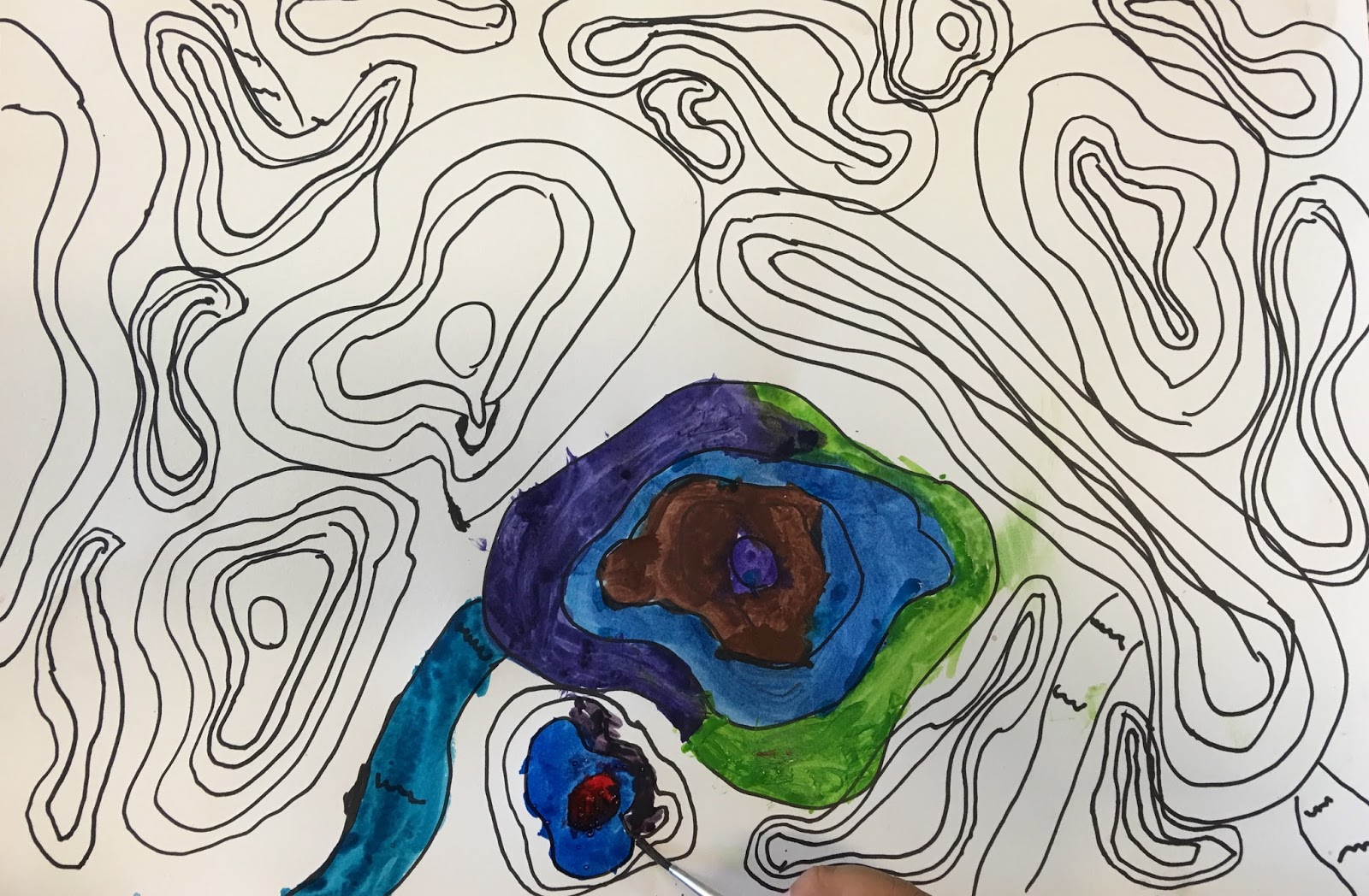 Art Room Blog: 4th Grade STEAM Lesson Creating Topography Maps...