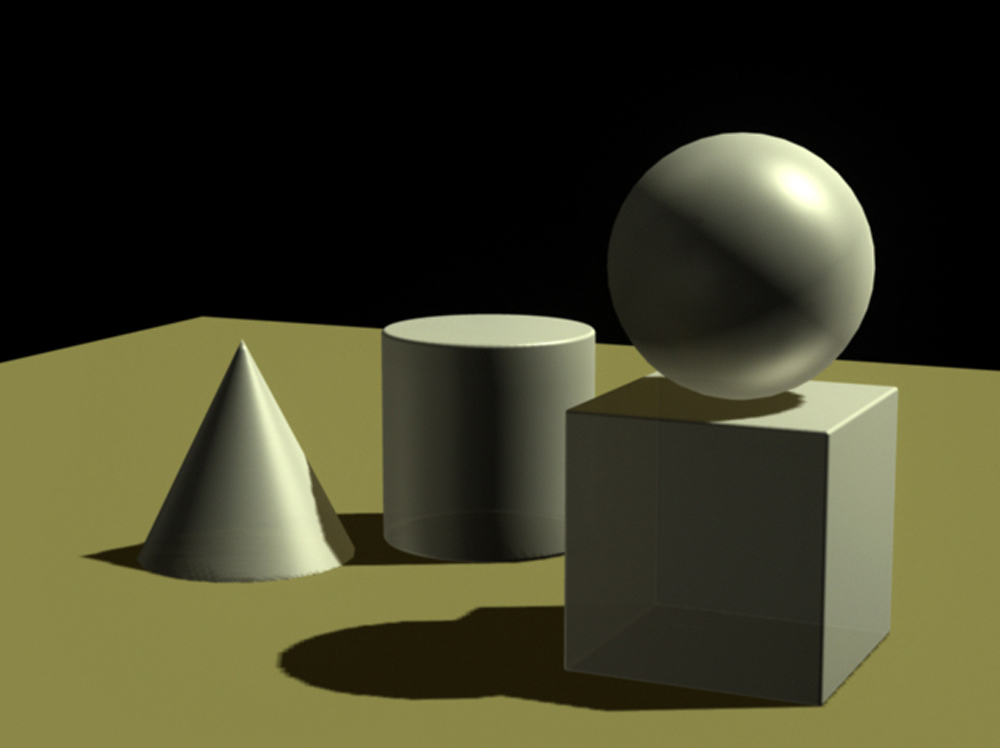 Design Drawing and Visualization: Lighting Geometric Solids - Refining ...