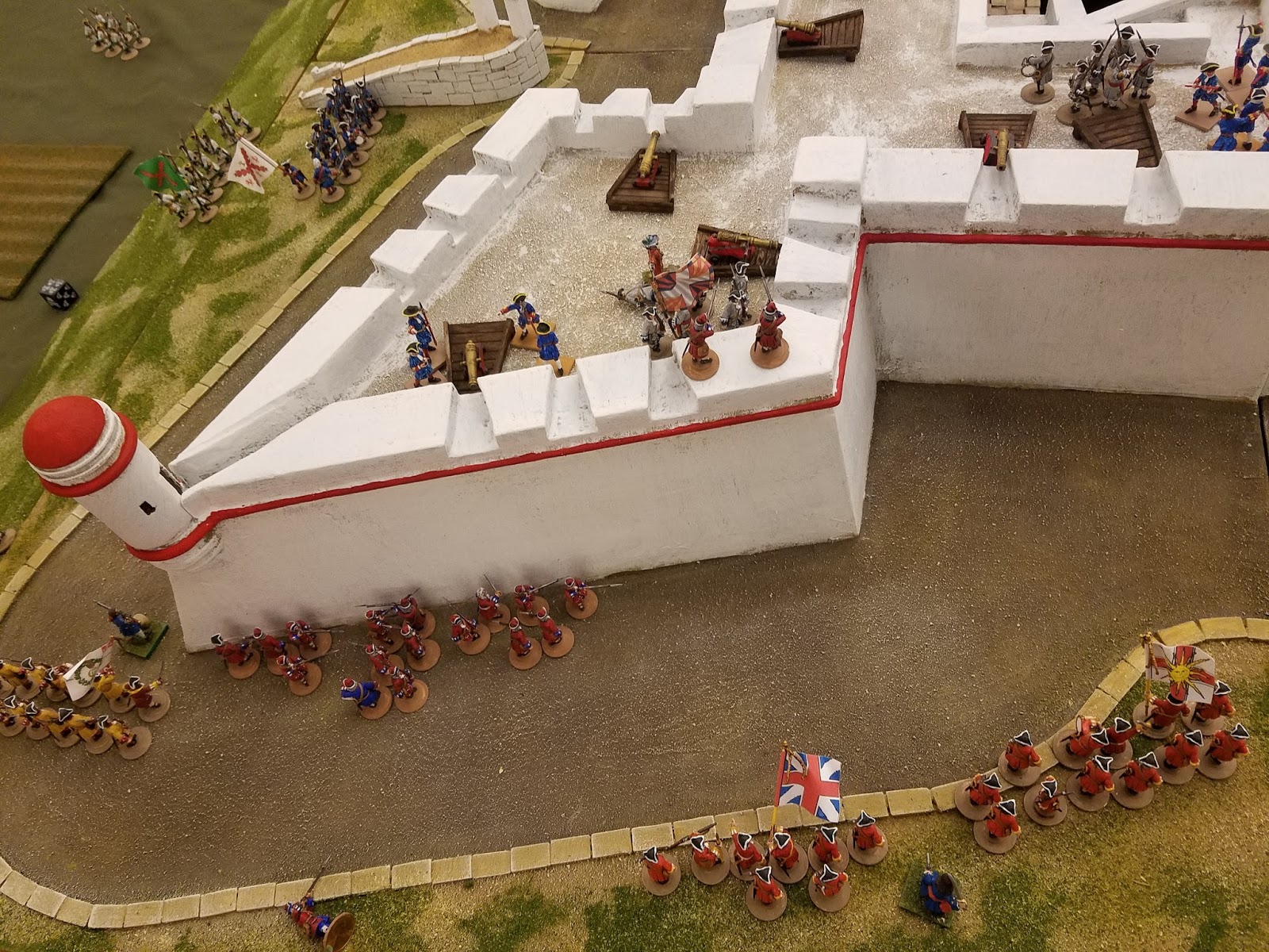 Anton's Wargame Blog: Castillo Besieged! Part II