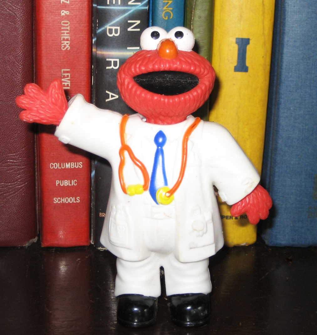 Percy's World of Toys Series 2: 3839. Dr Elmo Sesame Street Jollibee