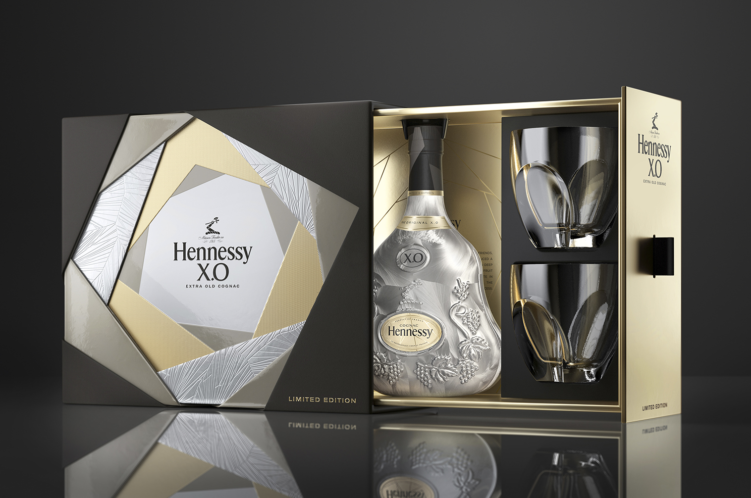 Hennessy X.O Extra Old Cognac Limited Edition – Packaging Of The World